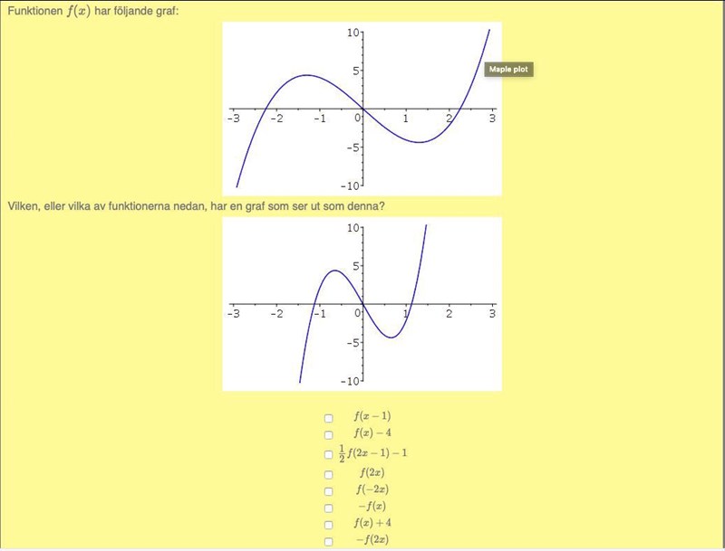 Funktioner (Matematik/Universitet) – Pluggakuten