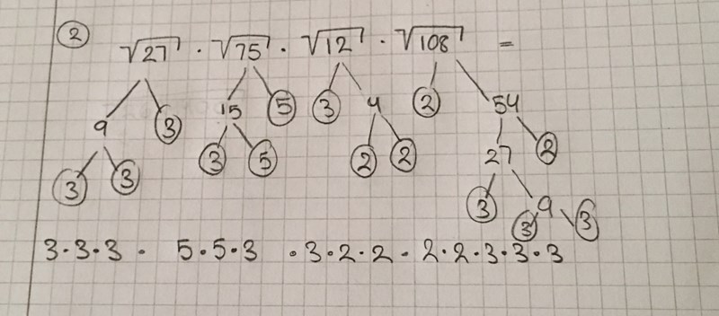 Produkt av primtal (Matematik/Matte 1/Aritmetik) – Pluggakuten