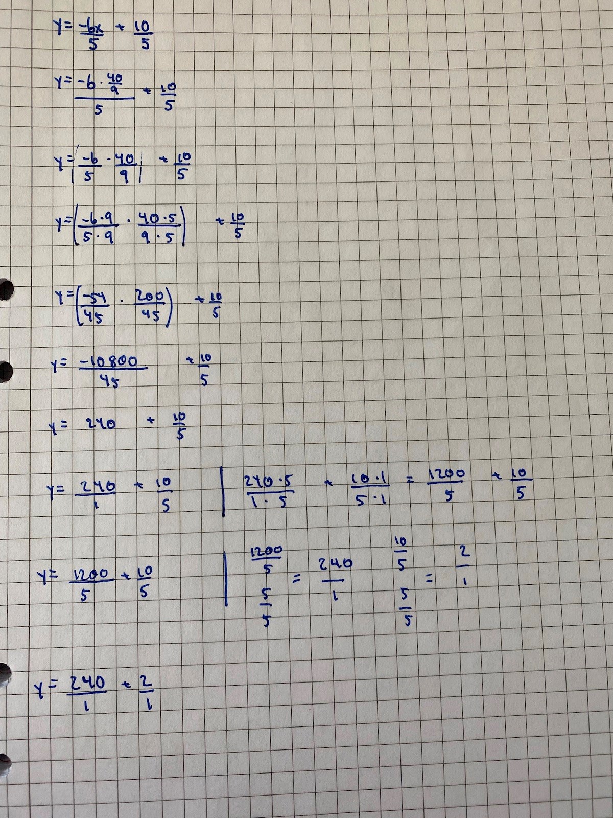 Hur R knar Man Fram Ett Y V rde D r X r Ett Br k Och Ekvationen Med