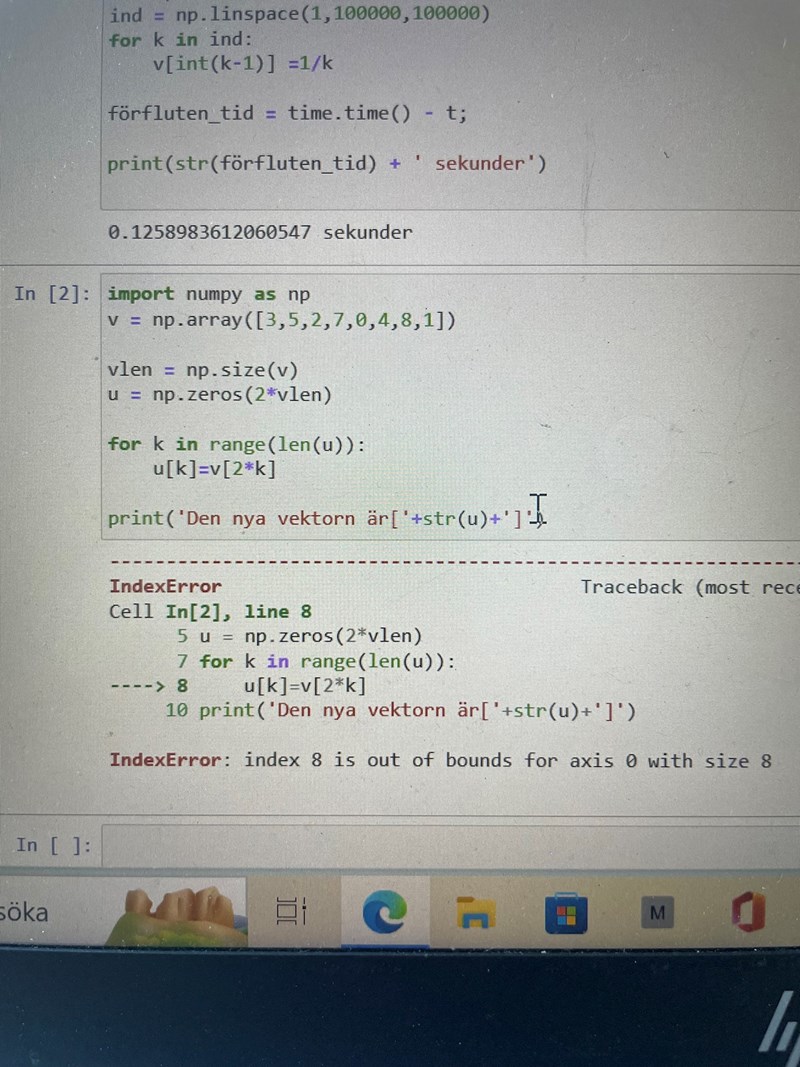 Ta bort varannat element i en lista, med en for-loop. (Programmering/Python) – Pluggakuten