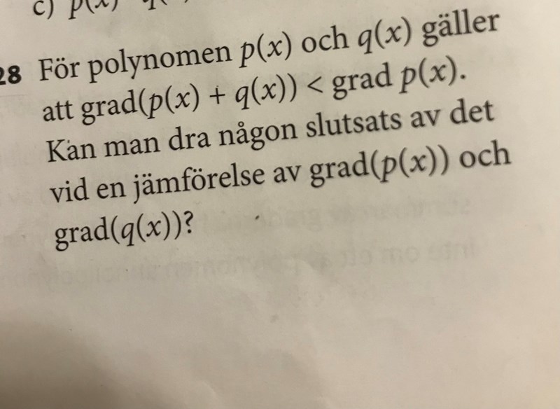 Polynom addition (Matematik/Matte 3) – Pluggakuten