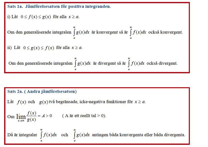 Om ngn är konvergent/divirgent men andra ej är det? (Matematik ...