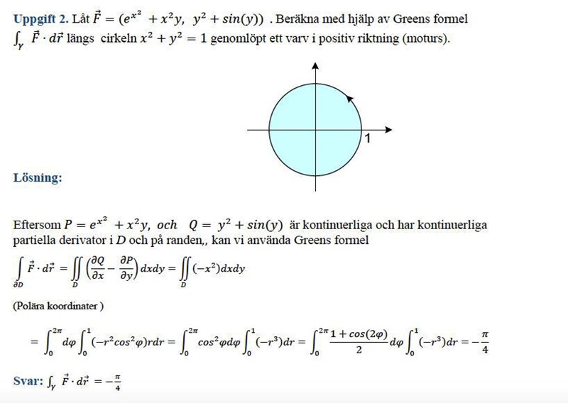 Hur ser man att denna är partiella derivator på randen? (Matematik ...