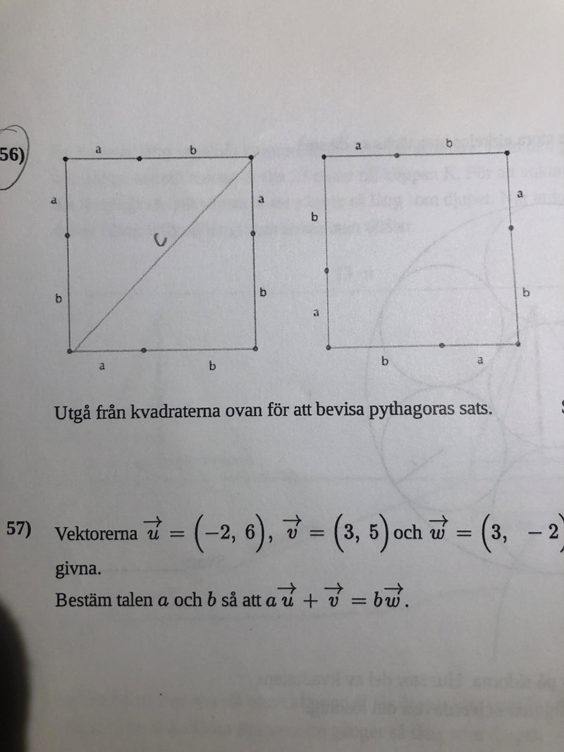 Pythagoras sats up 56 (Matematik/Matte 1/Geometri) – Pluggakuten