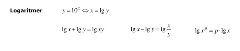 Logaritmer 4123a (Matematik/Matte 3/Naturliga logaritmer) – Pluggakuten