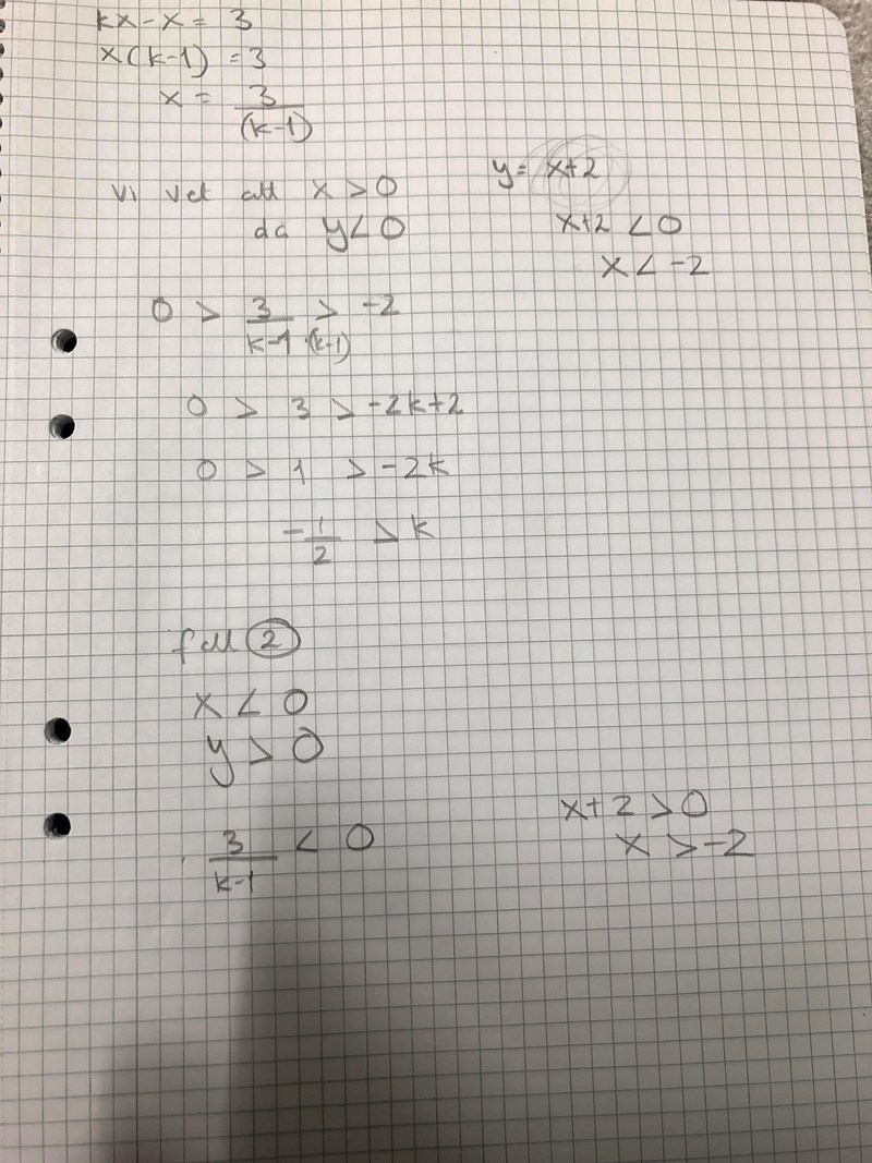 Generell lösningsmetod och termer (Matematik/Matte 2/Linjära ...