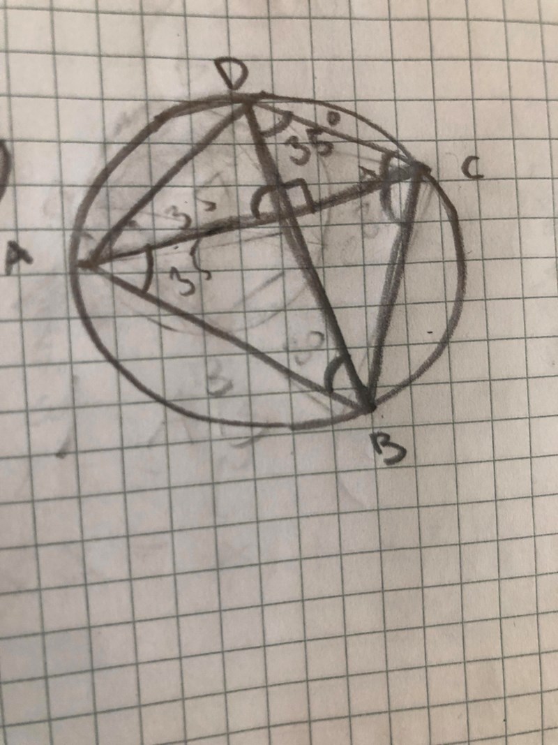 Har svårt med att förstå hur man ska tänka (randvinkel) (Matematik ...