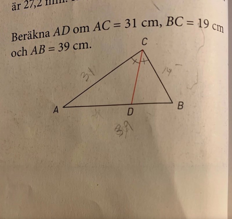 Bisektris (Matematik/Matte 2) – Pluggakuten