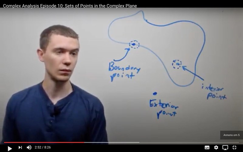 Complex Analysis Open and Closed Sets (Matematik/Universitet) – Pluggakuten