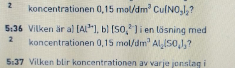 Koncentration joner (Kemi/Kemi 1) – Pluggakuten