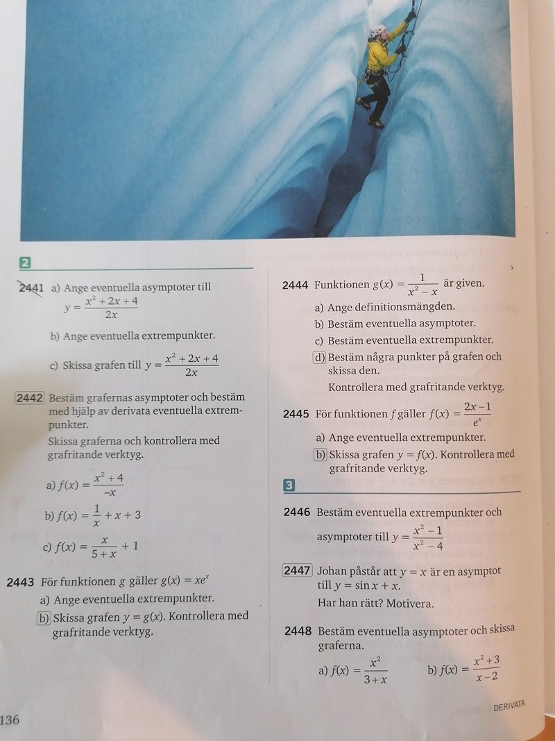Hur deriveras Funktionen? (Matematik/Matte 4/Derivata) – Pluggakuten
