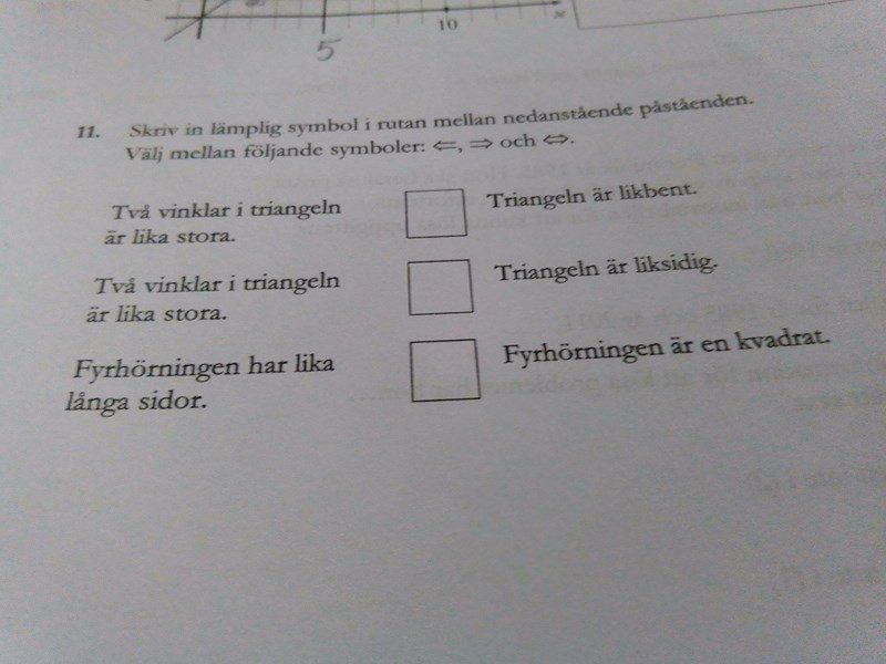 Skriva symboler för påståenden (Matematik/Matte 1) – Pluggakuten