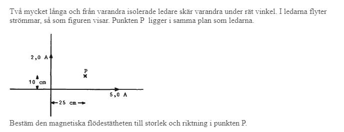 Magnetfält kring strömförande ledare (Fysik/Fysik 2) – Pluggakuten