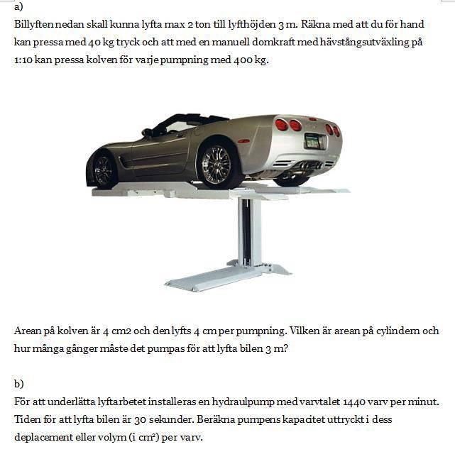 Tryck bil (Fysik/Fysik 1) – Pluggakuten