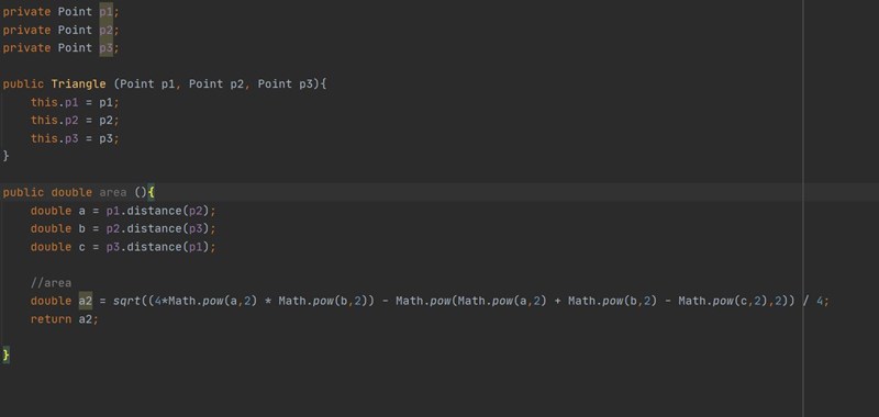 Point och Triangle (Programmering/Java) – Pluggakuten