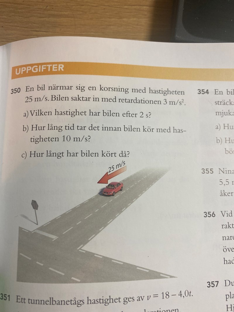 Sträcka (Fysik/Fysik 1) – Pluggakuten