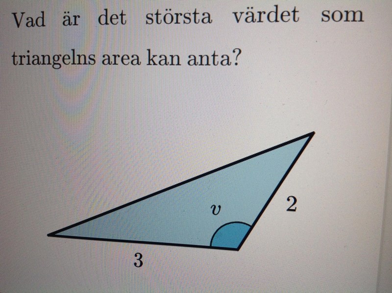 area satsen (Matematik/Matte 3/Trigonometri) – Pluggakuten