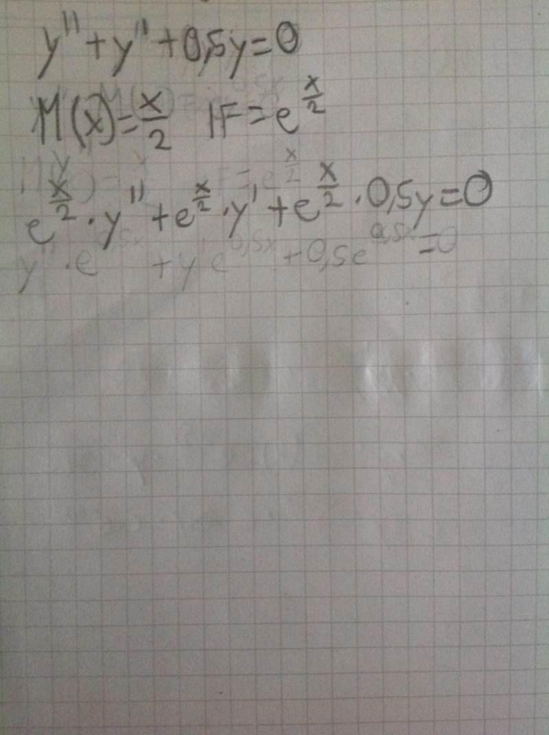 Är integrerande faktor bättre? (Matematik/Matte 5 ...