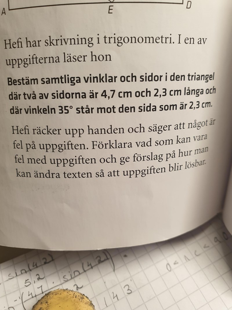 Sinussatsen (Matematik/Matte 3/Trigonometri) – Pluggakuten
