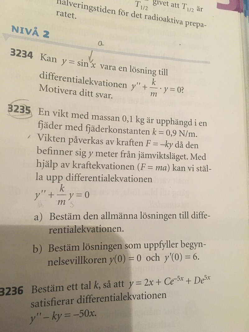 Modellering med hjälp av differentialekvationer (Matematik/Matte 5 ...