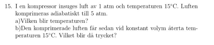 Adiabatisk process (Fysik/Universitet) – Pluggakuten