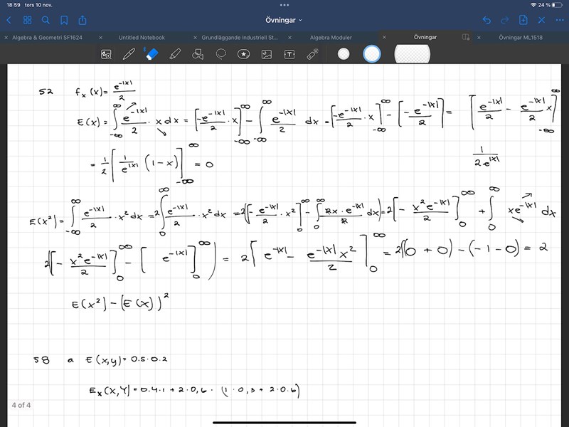 Hitta variansen statistik (Fysik/Universitet) – Pluggakuten