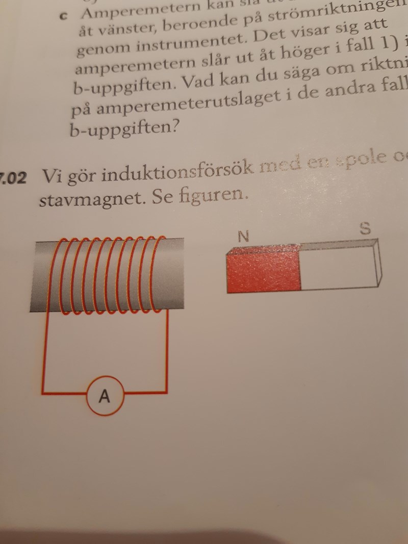 Spole och stavmagnet (Fysik/Fysik 2) – Pluggakuten
