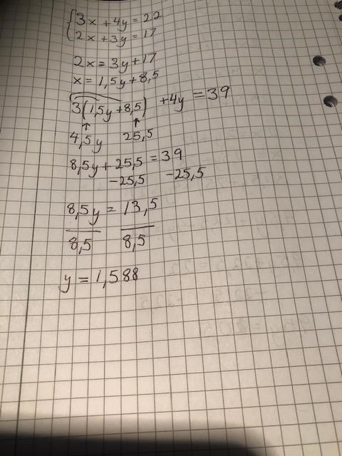 Substitutionsmetoden, hur? (Matematik/Matte 2/Linjära ekvationssystem ...