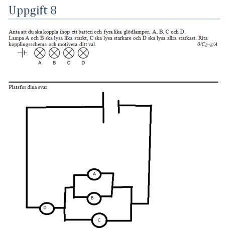 Kopplingsschema (Fysik/Fysik 1) – Pluggakuten