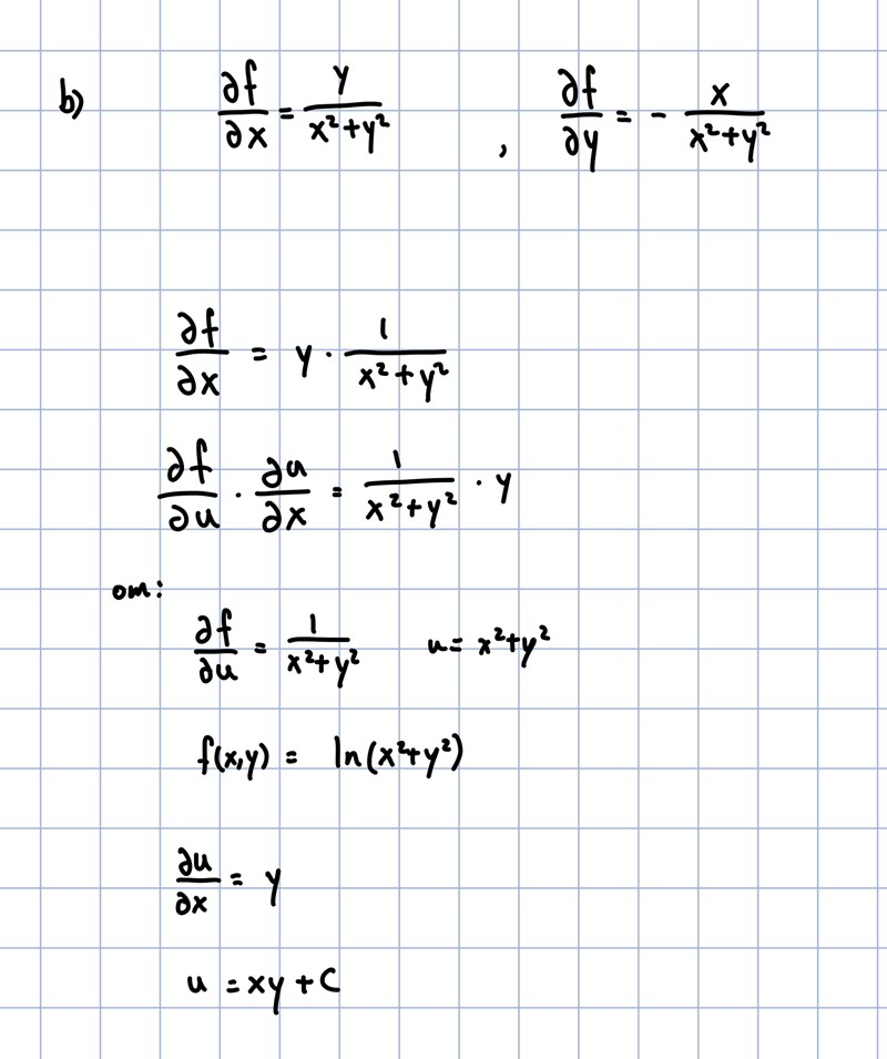 Partiella derivator (Matematik/Universitet) – Pluggakuten