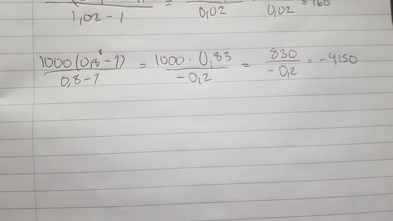 Geometrisk summa (Matematik/Matte 3) – Pluggakuten