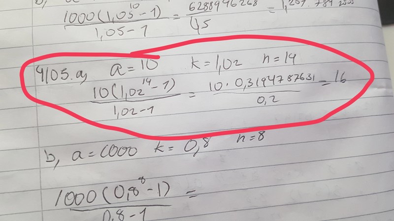 Geometrisk summa (Matematik/Matte 3) – Pluggakuten