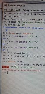 Python polynomekvation (Programmering/Python) – Pluggakuten