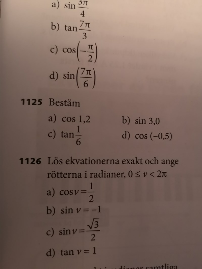 Cos till radianer (Matematik/Matte 4/Trigonometri) – Pluggakuten