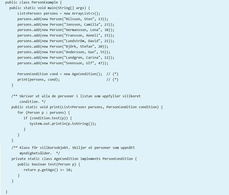 Funktionell interface och lambdauttryck (Programmering/Java) – Pluggakuten