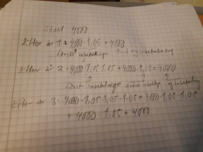 Geometrisk summa (Matematik/Matte 3) – Pluggakuten