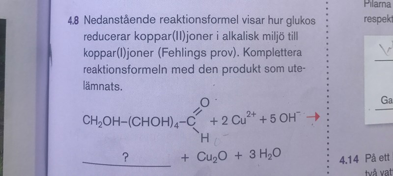 Glukos reducerar koppar(ll)joner (Kemi/Kemi 2) – Pluggakuten