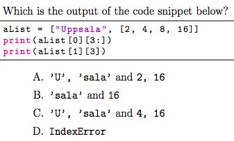 Hur vet man att det skrivs ut? (Programmering/Python) – Pluggakuten