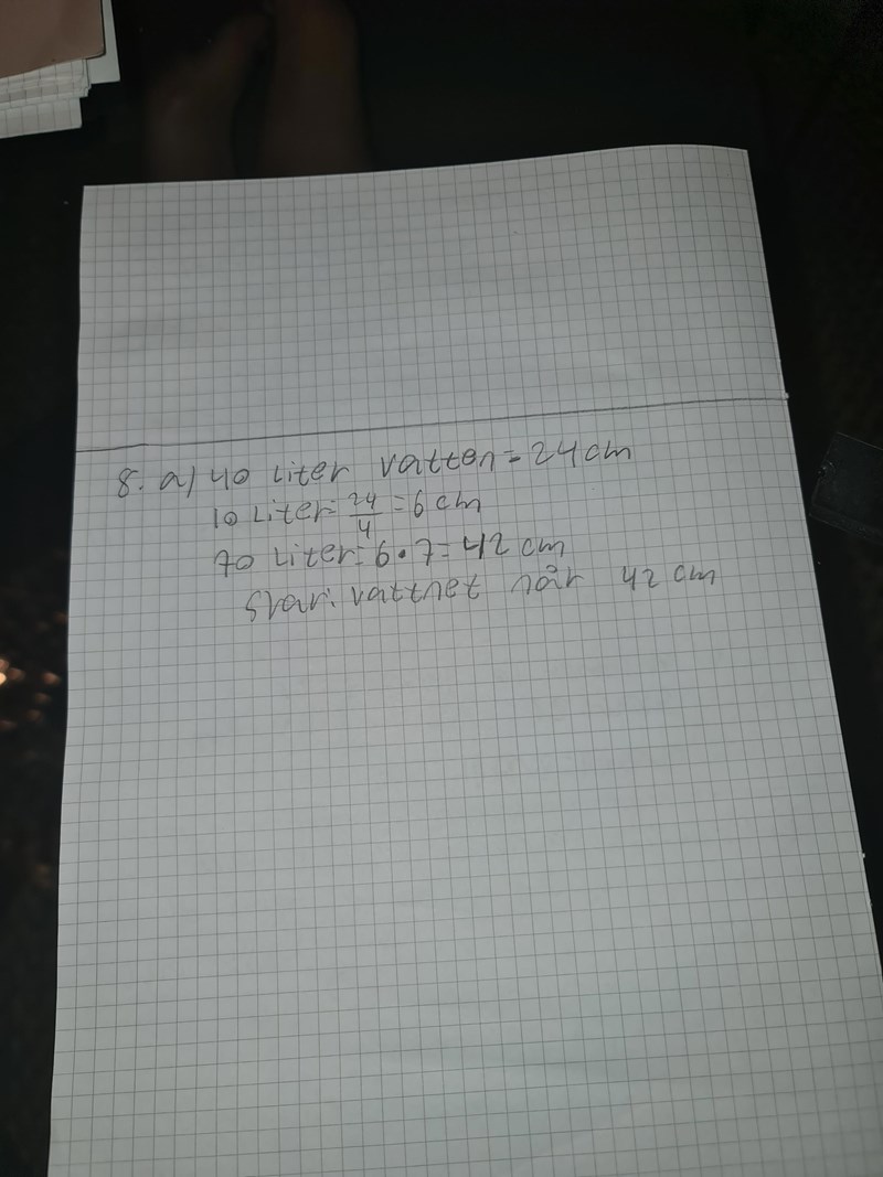 Matte, procent , akvarium (Matematik/Matte 1) – Pluggakuten