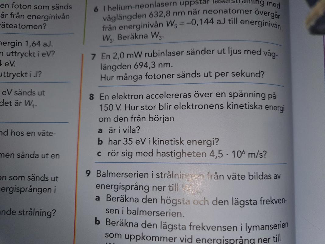 Kvantfysik(2) - Bohrs modell för väteatomen (Fysik/Fysik 2) – Pluggakuten