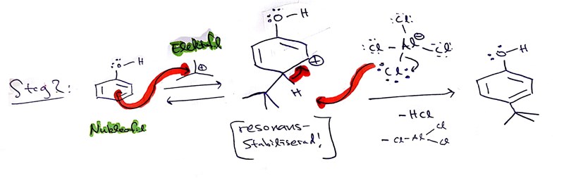 Organisk kemi - laboration - syntes av p-tert-butylfenol från fenol ...