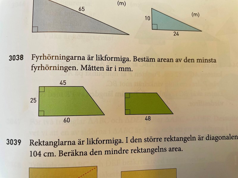 Likformighet (Matematik/Matte 2/Logik och geometri) – Pluggakuten