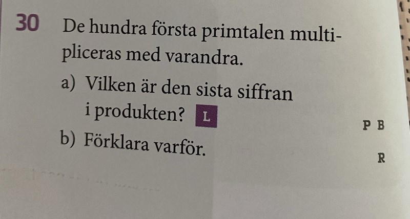 Primtal (Matematik/Årskurs 7) – Pluggakuten
