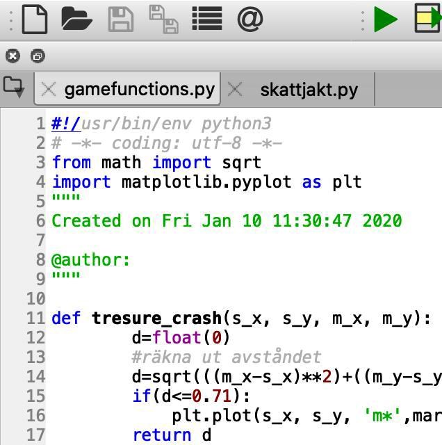 spel (Programmering/Python) – Pluggakuten