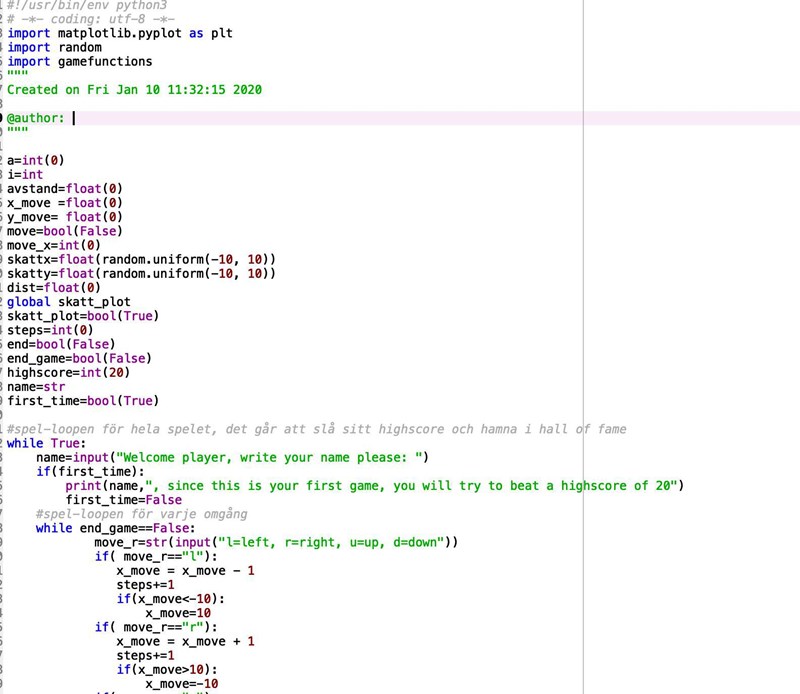 spel (Programmering/Python) – Pluggakuten