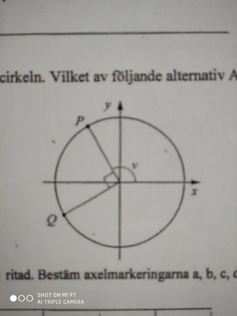 Enhetscirkeln (Matematik/Matte 4/Trigonometri) – Pluggakuten