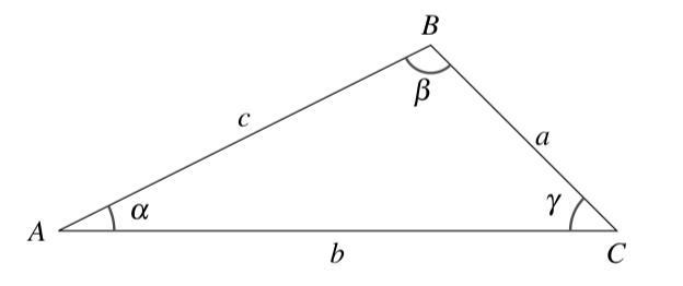 Sinussatsen (Matematik/Matte 3/Trigonometri) – Pluggakuten