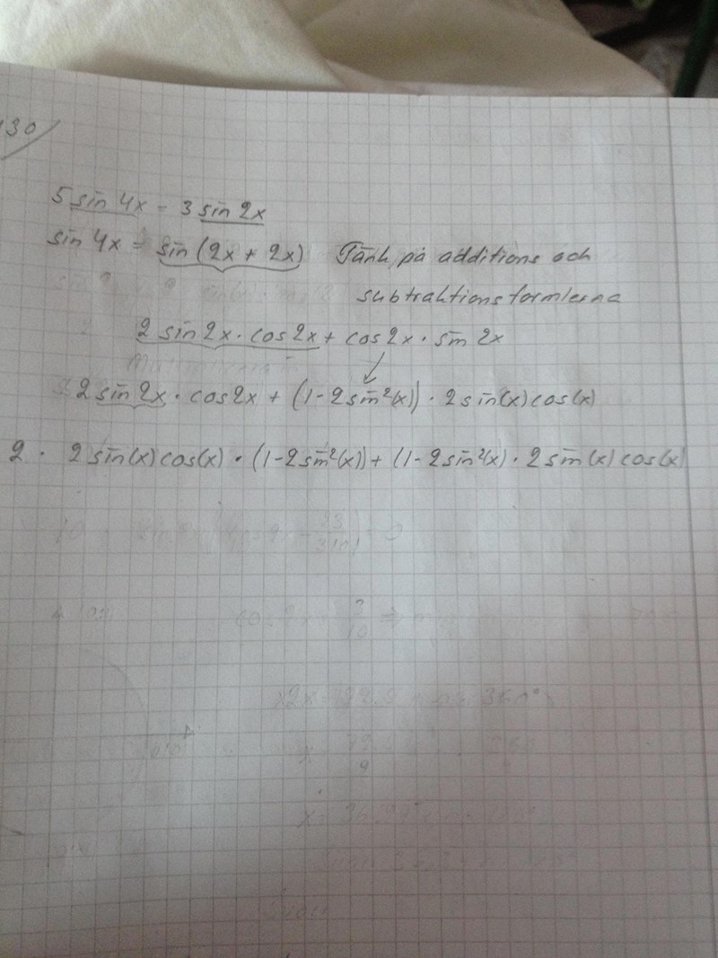 Olika lösnings metoder (Matematik/Matte 4/Trigonometri) – Pluggakuten