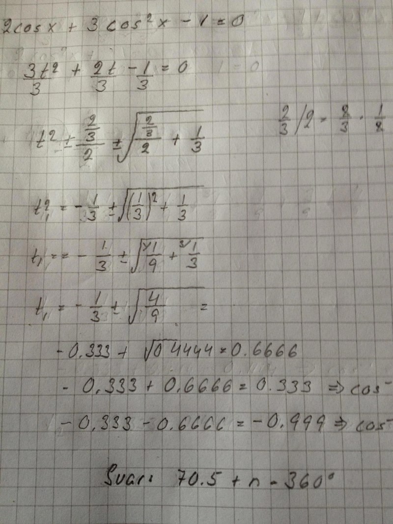 Ekvationer som omformas med formler (Matematik/Matte 4/Trigonometri ...