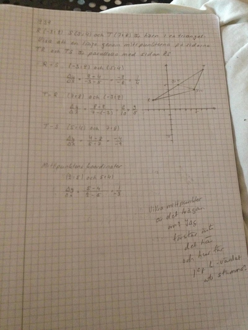 Parallella och vinkelräta linjer. (Matematik/Matte 2/Algebra) – Pluggakuten
